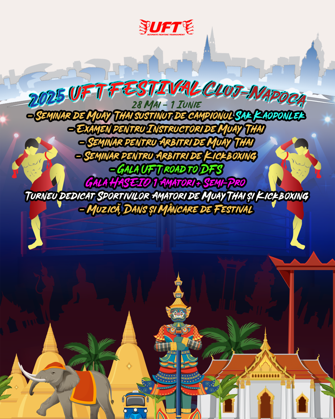UFT Festival 2025 – Muay Thai & Kickboxing Romania - UFT Ultimate ...